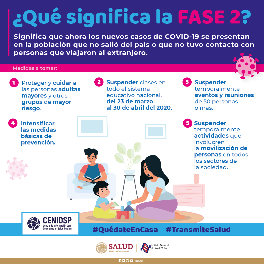 Fases de la epidemia por COVID-19